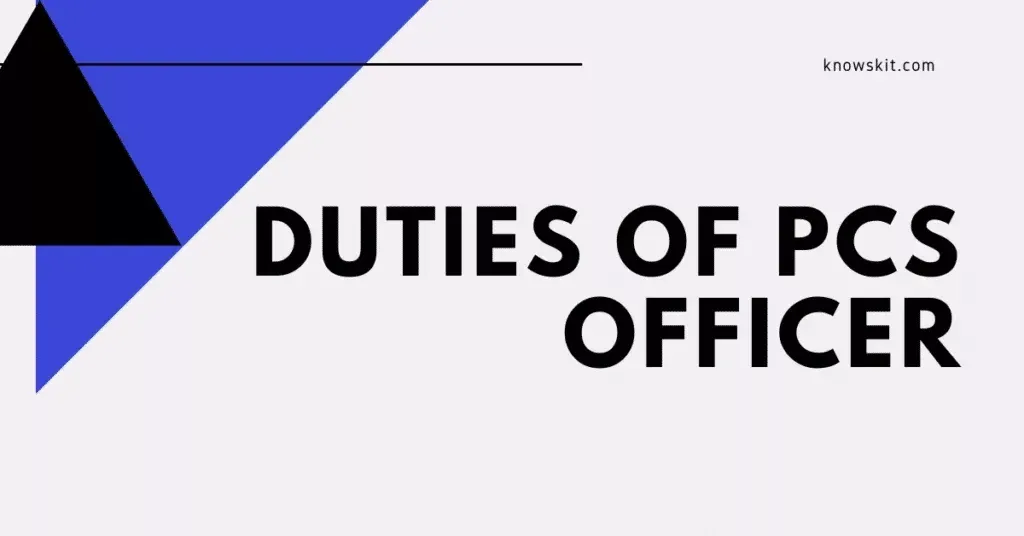 PCS In Detail | Full Form With Explanation.