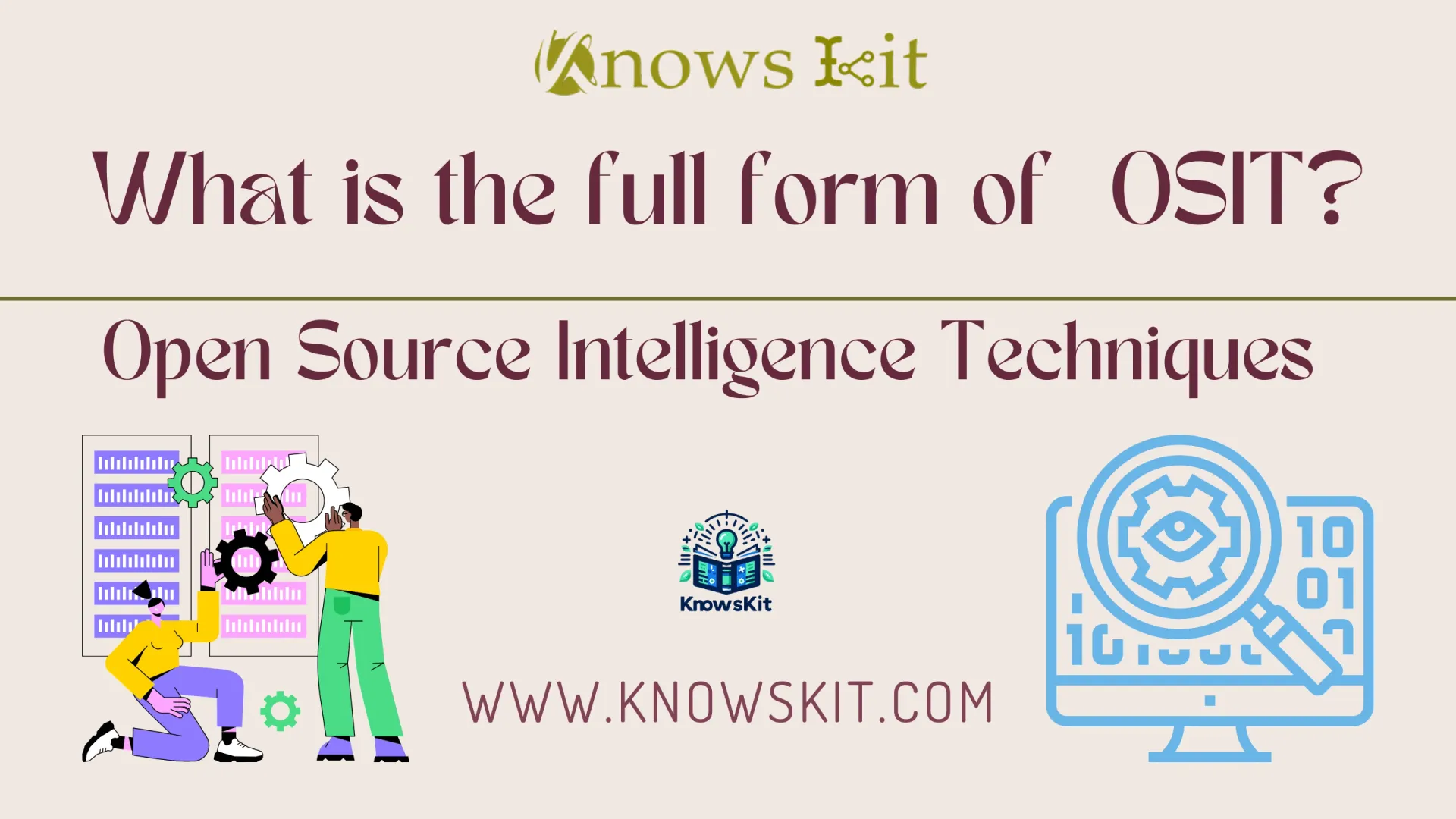 What Is The Full Form Of OSIT