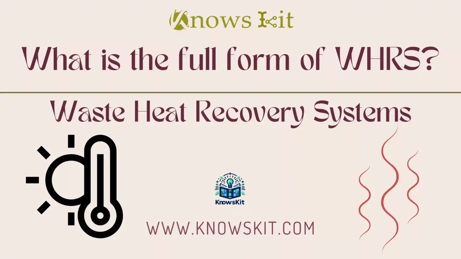 What Is The Full Form Of WHRS